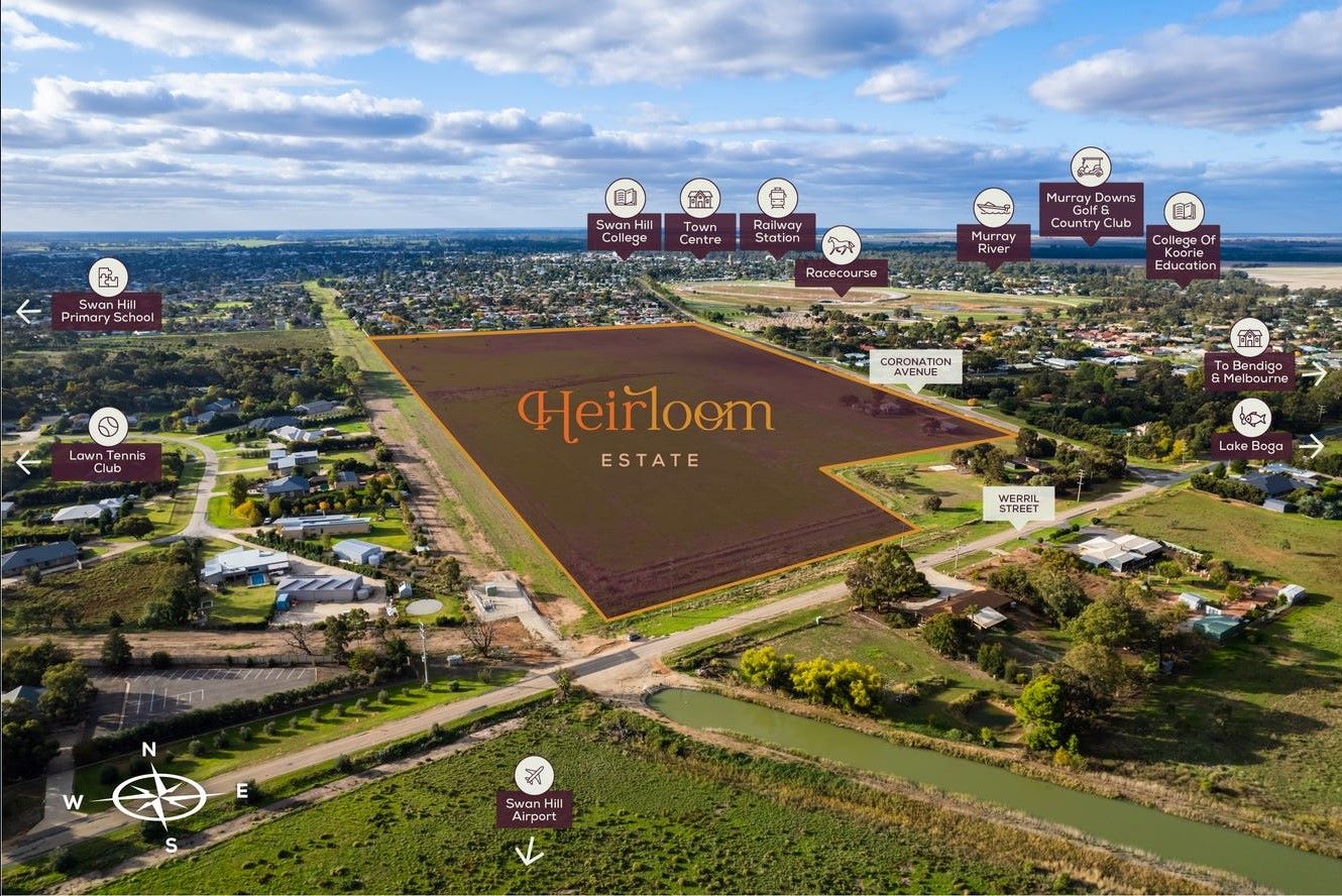 [Land] Lot 1/70 Coronation Avenue, Swan Hill VIC 3585 @ Heirloom Estate ...