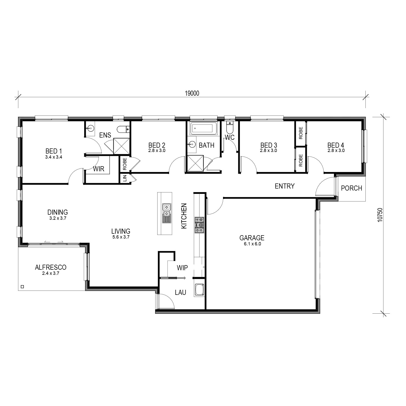 [Home Design] Freedom by OJ Pippin Homes | OpenLot