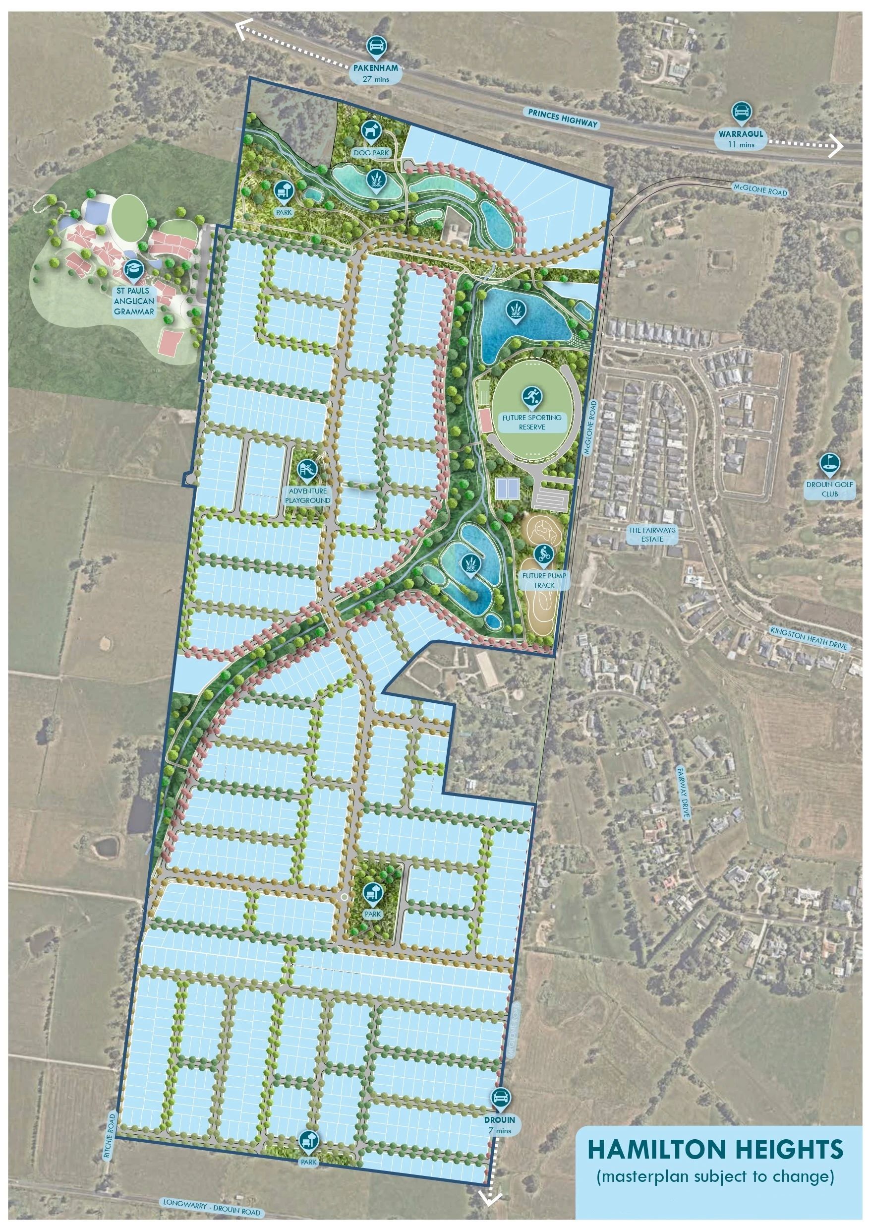 [Land for Sale] Hamilton Heights Estate, Drouin | OpenLot