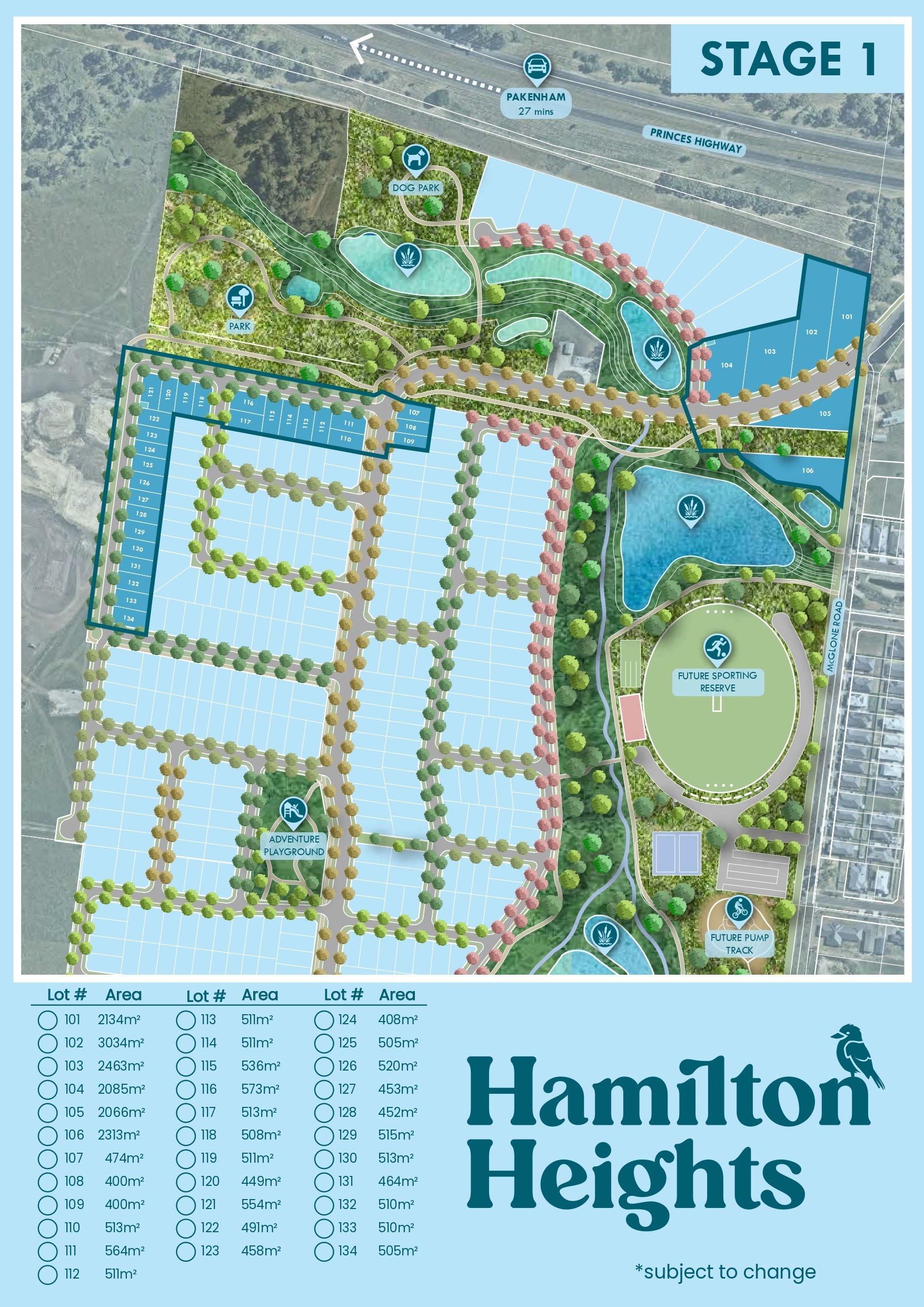 [Land for Sale] Hamilton Heights Estate, Drouin | OpenLot