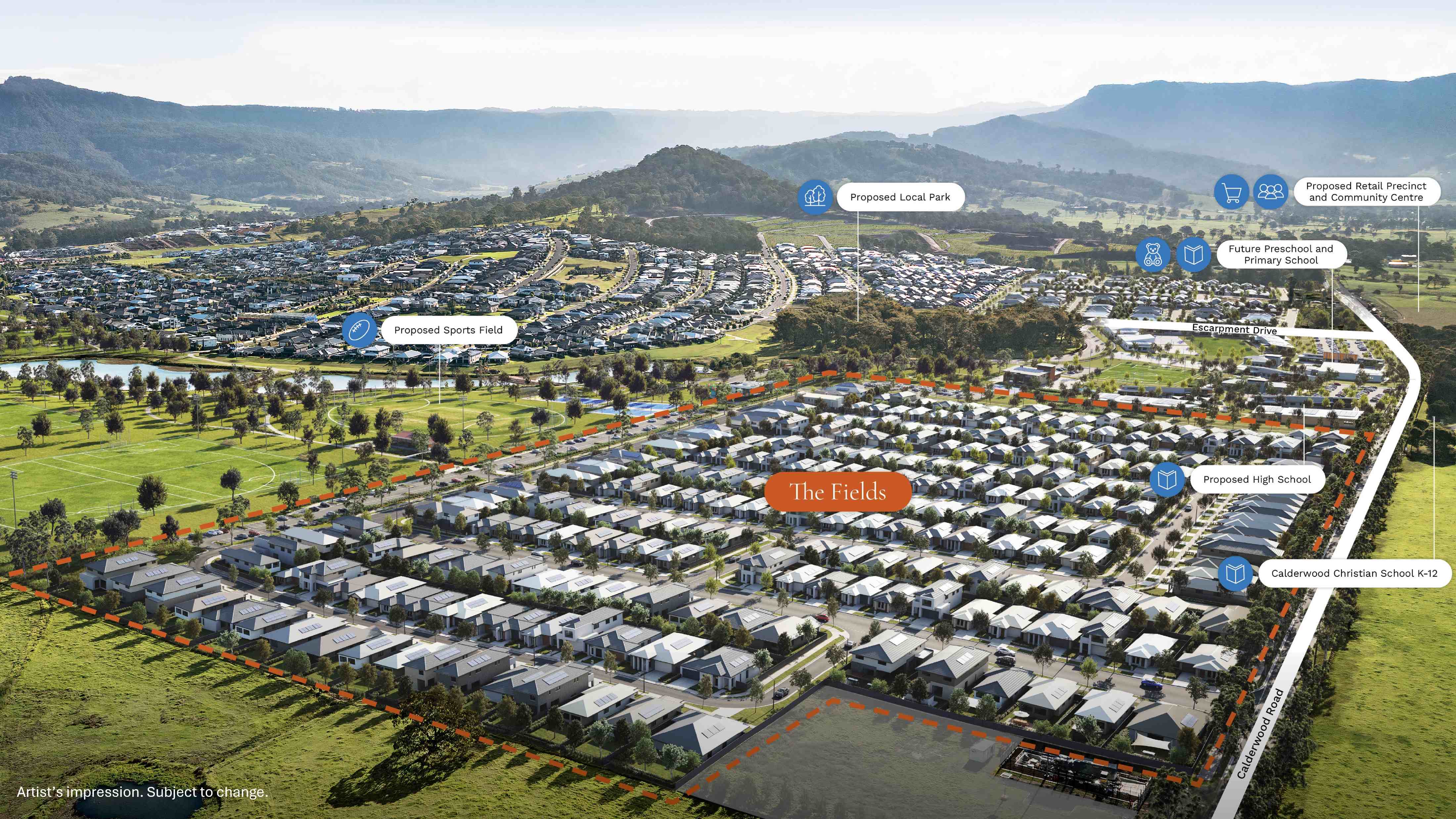 [Land for Sale & Display Village] Stockland Calderwood Valley ...