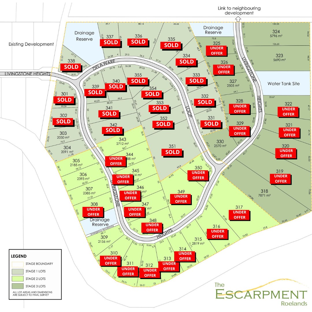 [Land for Sale] The Escarpment Estate, Roelands | OpenLot