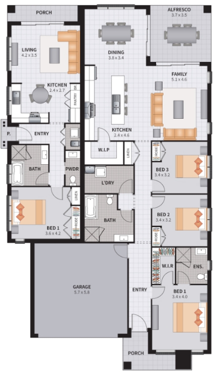 [Home Design & 3D Tours] Sorrento by Allworth Homes | OpenLot