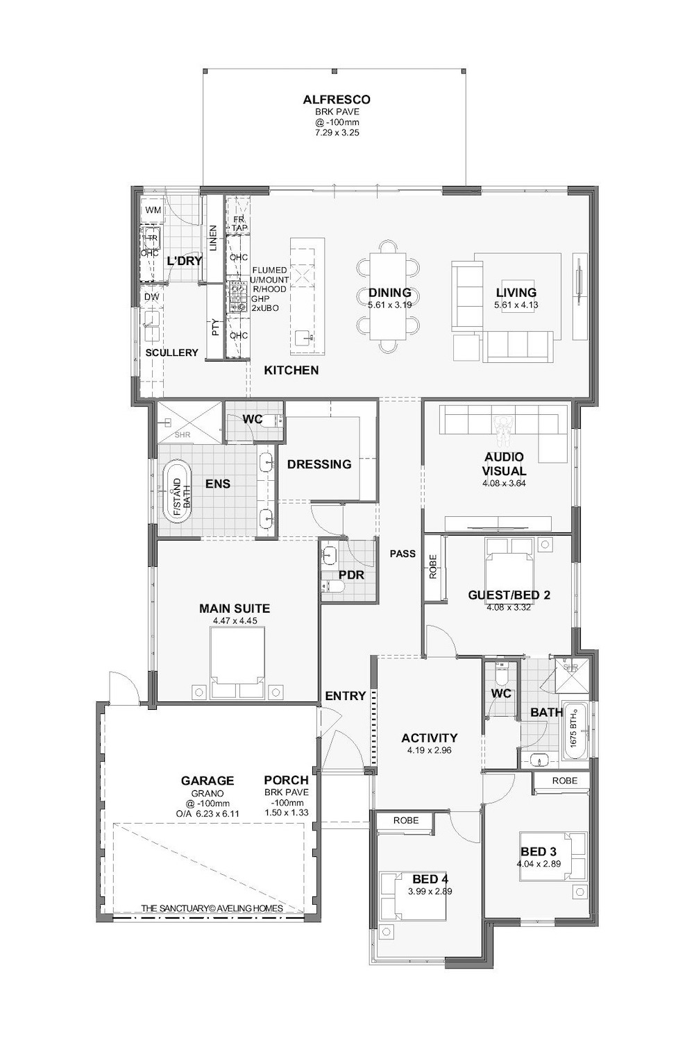 [Home Design] Sanctuary by Aveling Homes | OpenLot