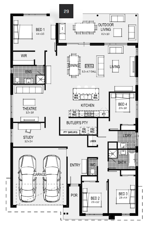 [Home Design] Monte Carlo by Home Group VIC | OpenLot