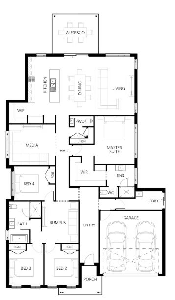 [Home Design & 3D Tours] Kenneth by Hunter Homes | OpenLot