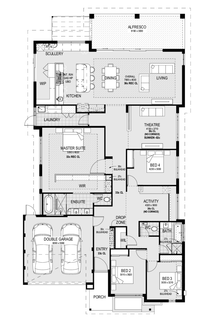 [Home Design] Bremer Bay by Redink Homes | OpenLot