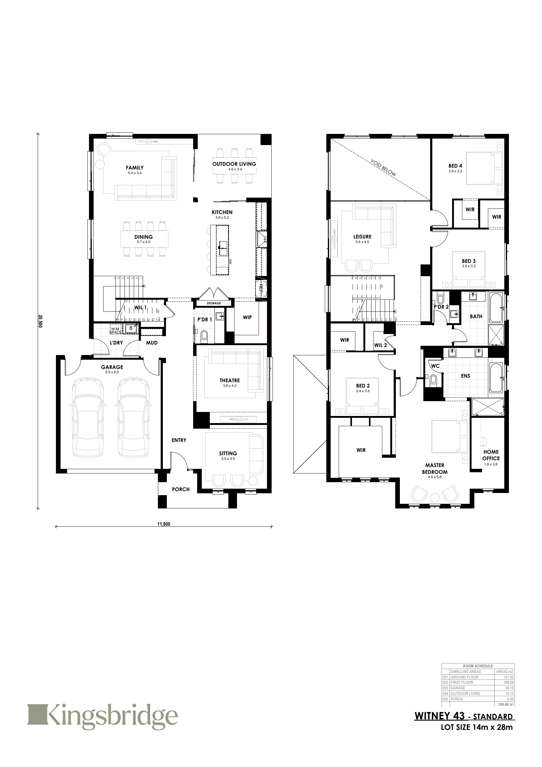 [House & Land] Lot 2832: Witney 43 by Kingsbridge Homes @ Olivine ...