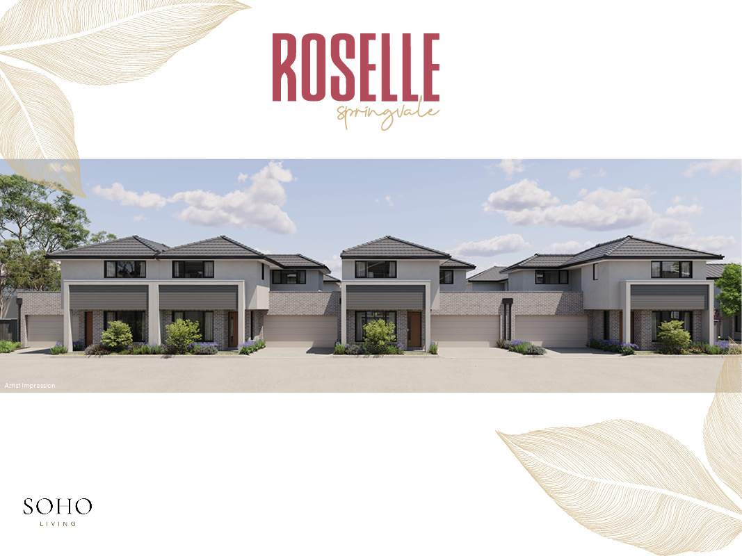 [Townhouse] Lot 43: by SOHO Living @ Roselle Townhomes - Springvale ...