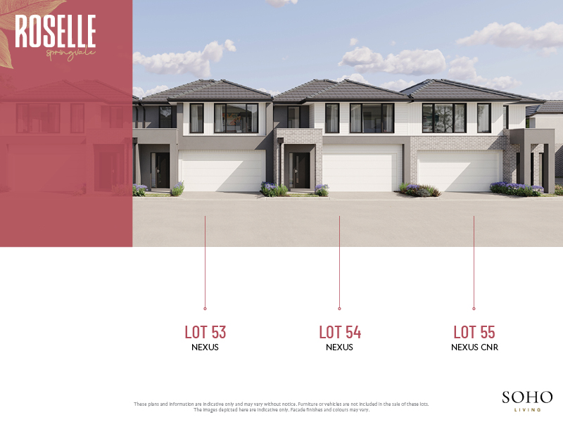 [Townhouse] Lot 54: by SOHO Living @ Roselle Townhomes - Springvale ...