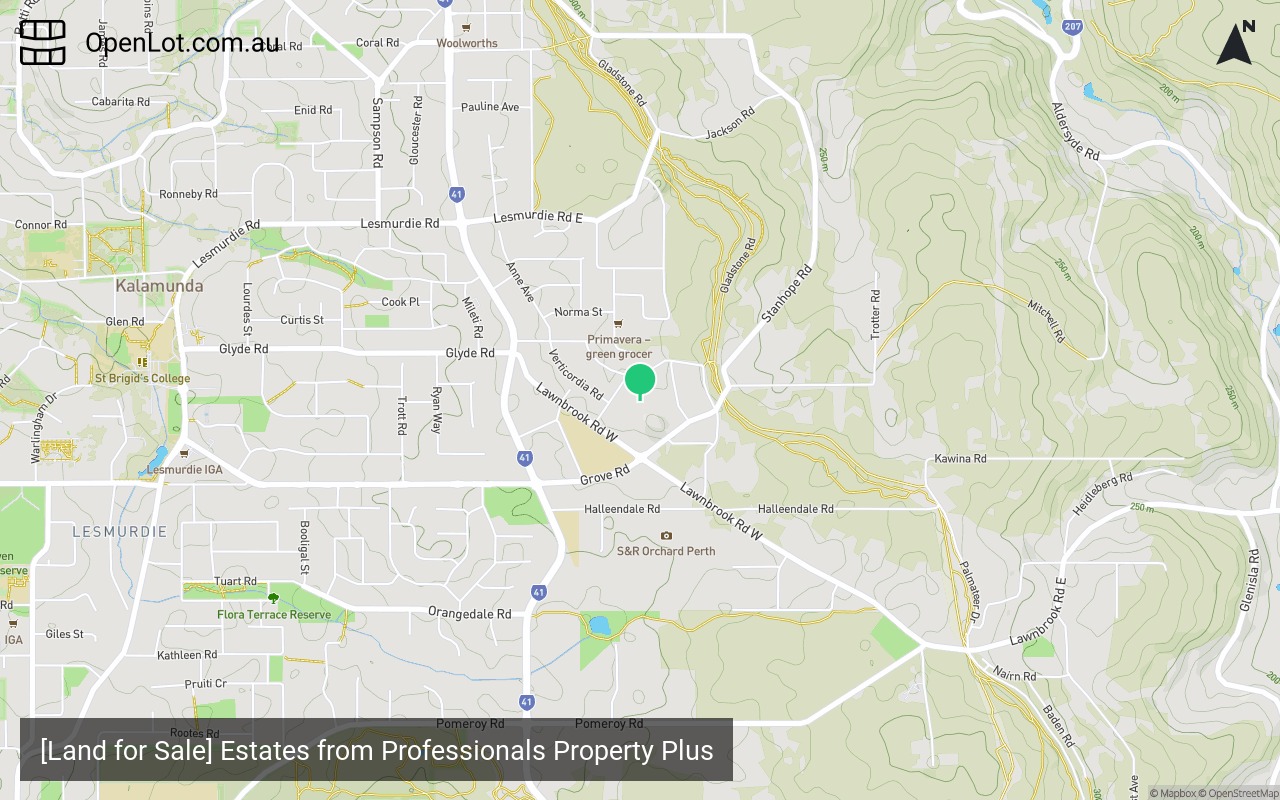[Land for Sale] Estates from Professionals Property Plus | OpenLot