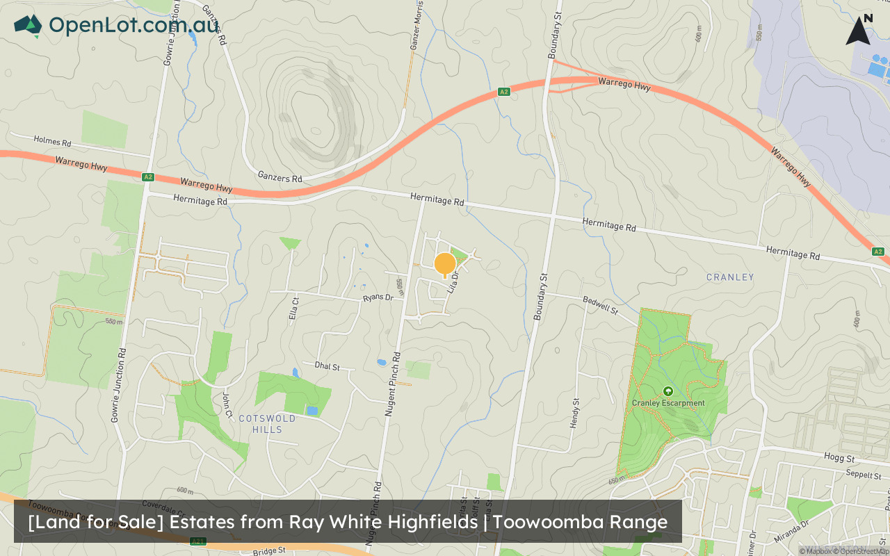 [Land for Sale] Estates from Ray White Highfields | Toowoomba Range ...