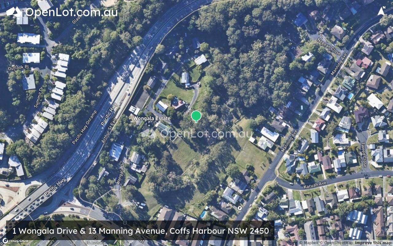 [Land for Sale] 1 Wongala Drive & 13 Manning Avenue, Coffs Harbour ...