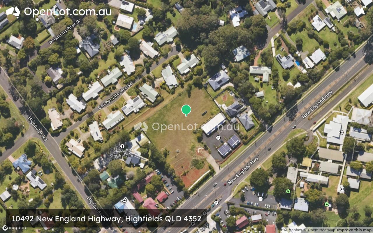 [Land for Sale] 10492 New England Highway, Highfields | OpenLot