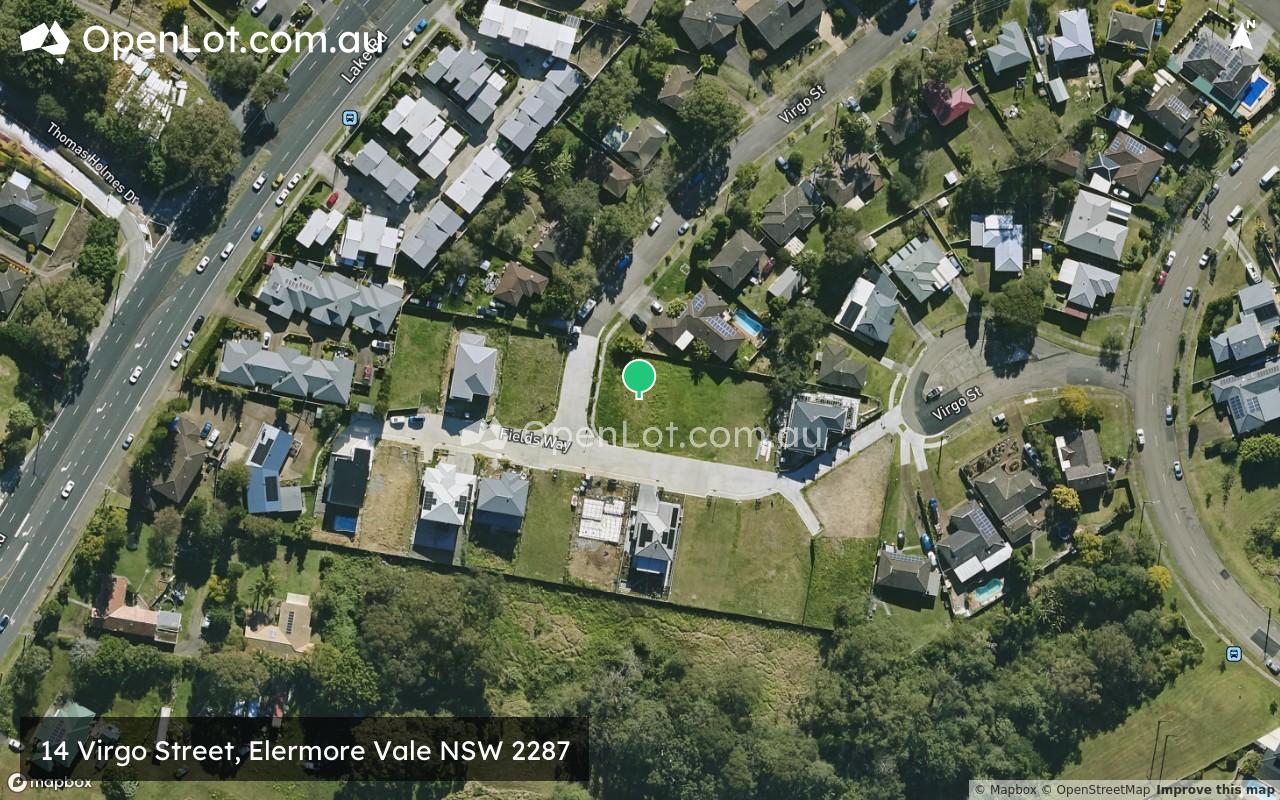 [Land for Sale] 14 Virgo Street, Elermore Vale | OpenLot