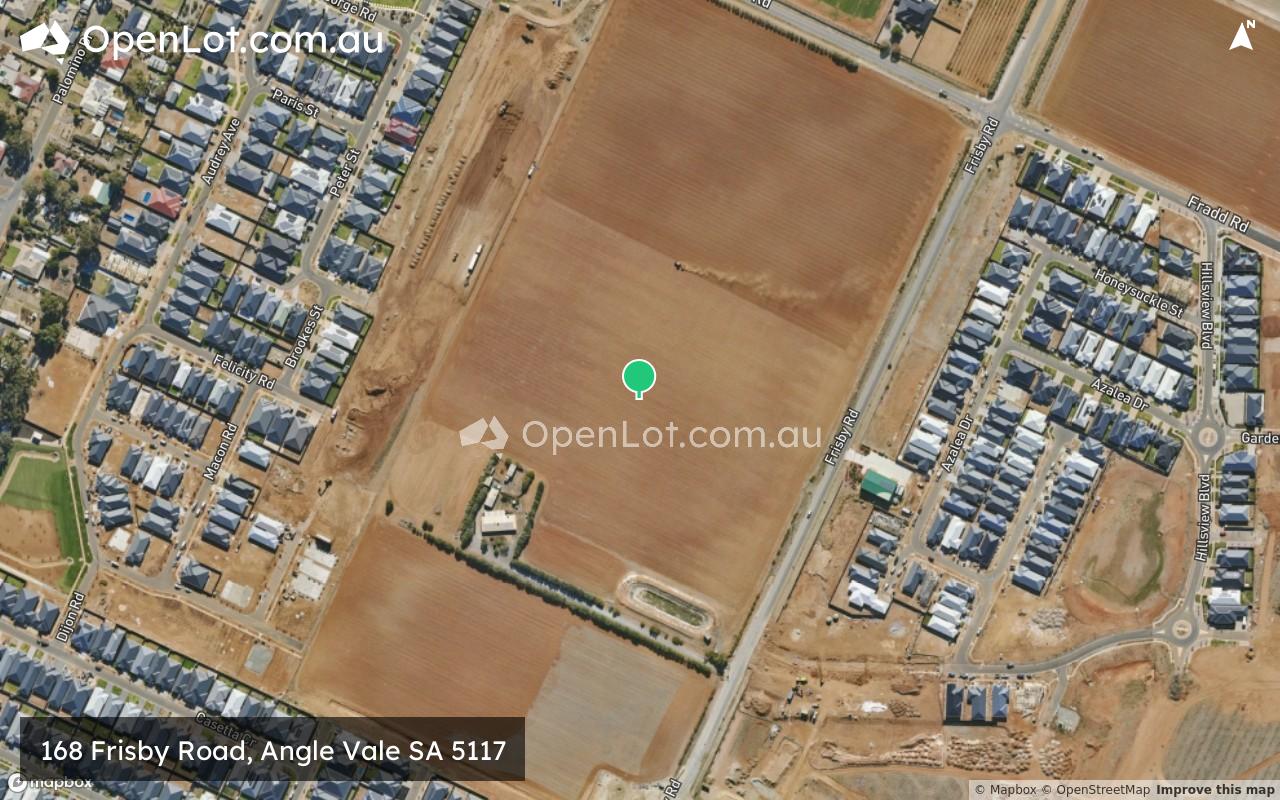 [Land for Sale] 168 Frisby Road, Angle Vale | OpenLot