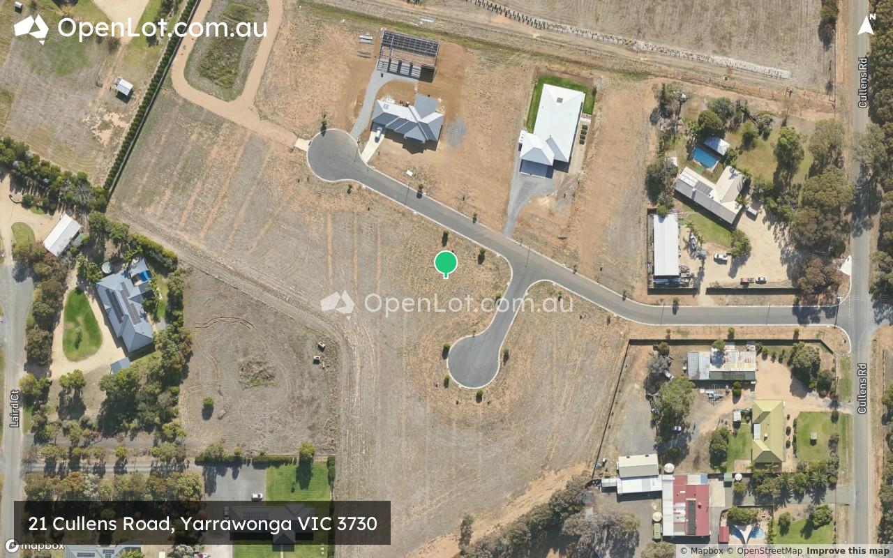 [Land for Sale] 21 Cullens Road, Yarrawonga | OpenLot