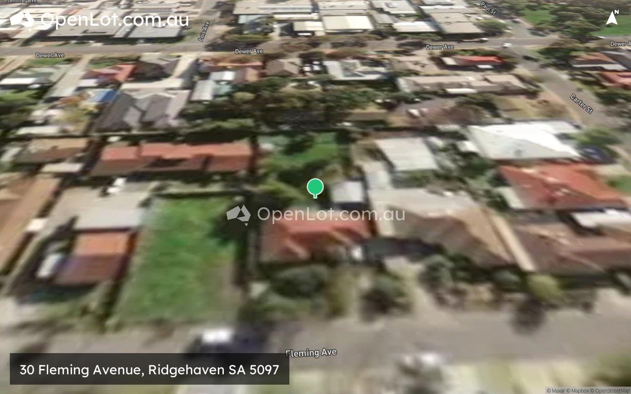 [Land for Sale] 30 Fleming Avenue, Ridgehaven | OpenLot