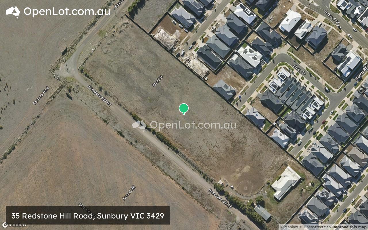 [Land for Sale] 35 Redstone Hill Road, Sunbury | OpenLot