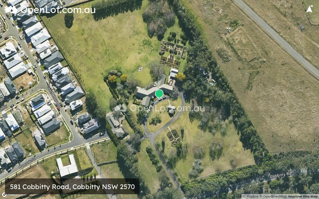 [Land for Sale] 581 Cobbitty Road, Cobbitty | OpenLot