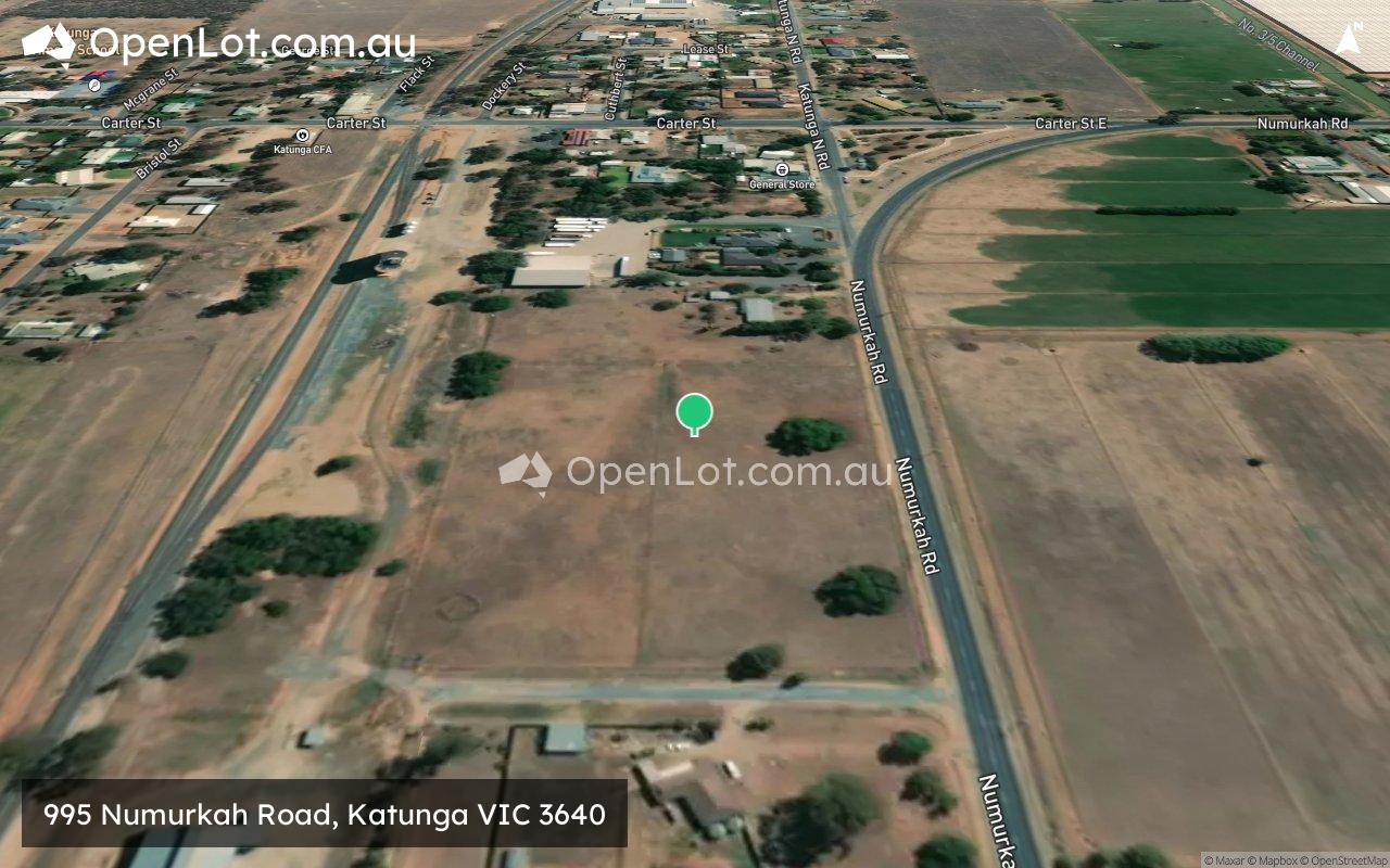 [Land for Sale] 995 Numurkah Road, Katunga | OpenLot