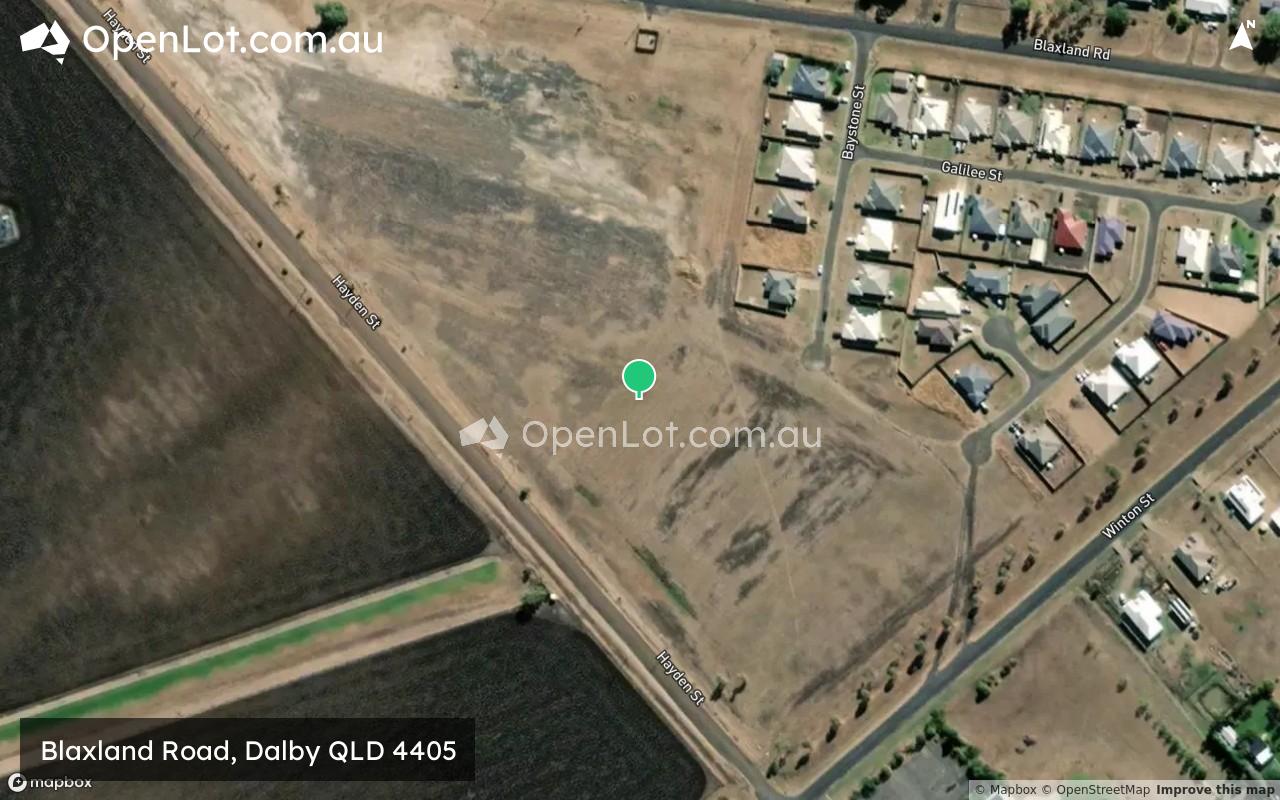 [Land for Sale] Blaxland Road, Dalby | OpenLot