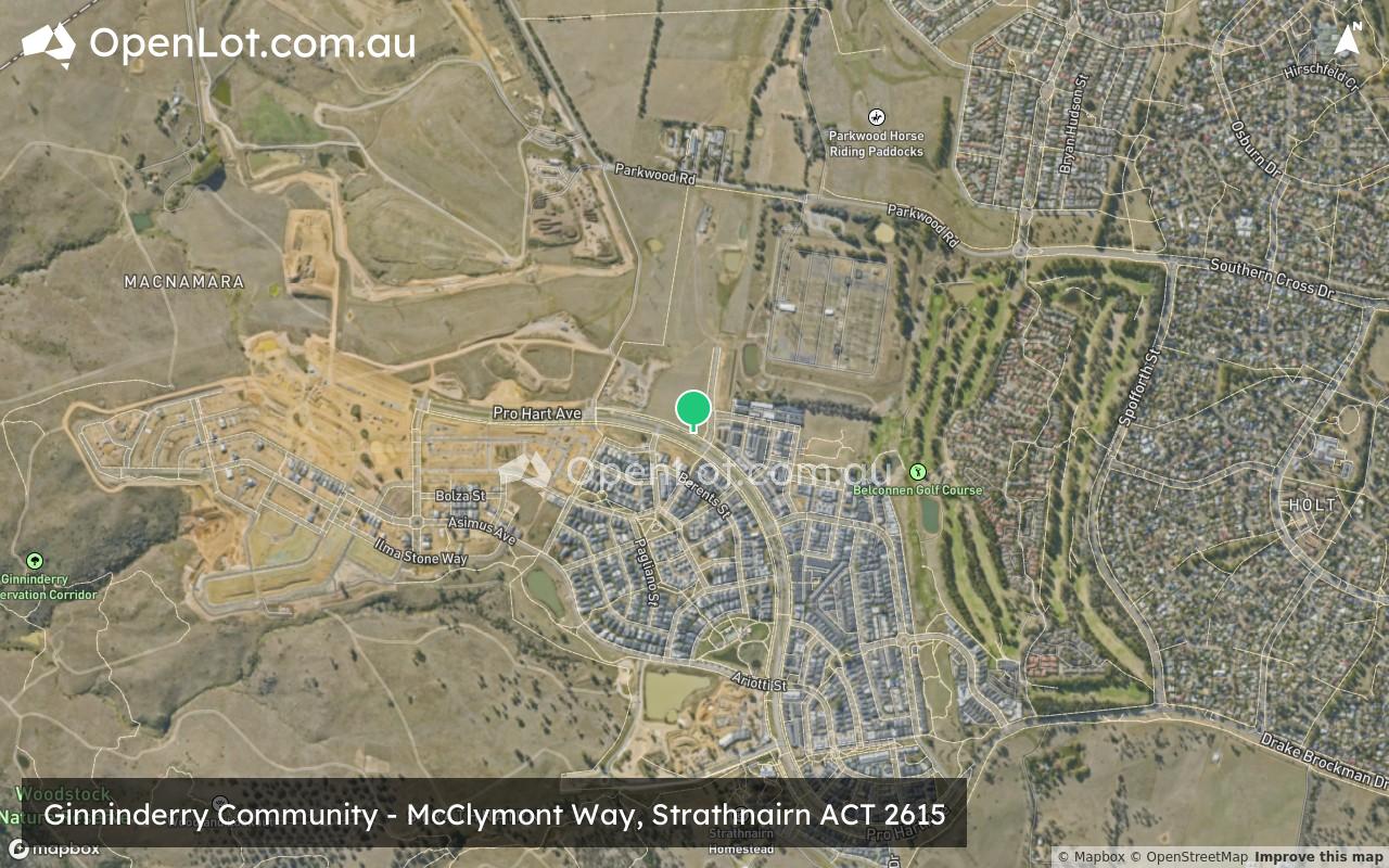 [Land for Sale] Ginninderry Community, Strathnairn | OpenLot