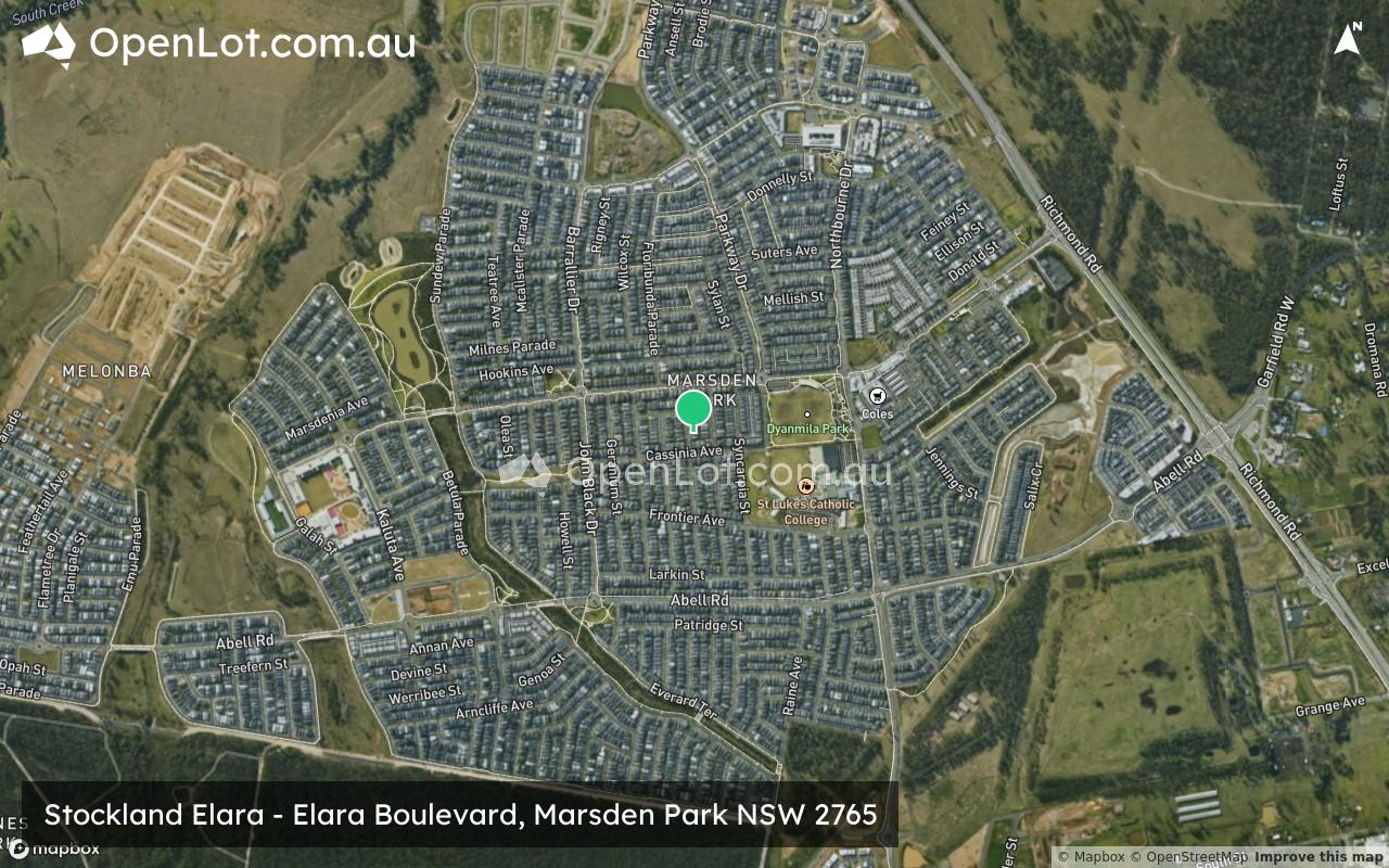 [Land for Sale] Stockland Elara, Marsden Park | OpenLot