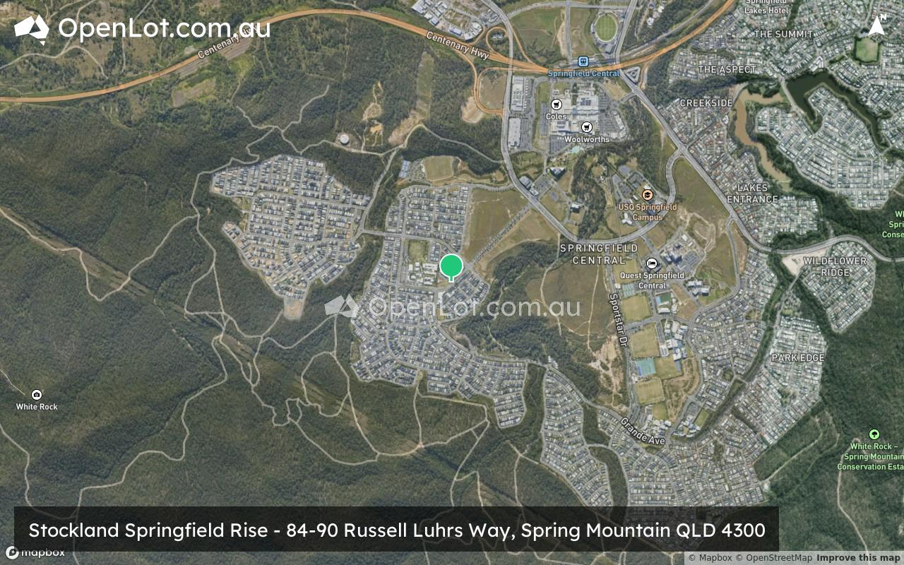 [Land for Sale & Display Village] Stockland Springfield Rise, Spring ...