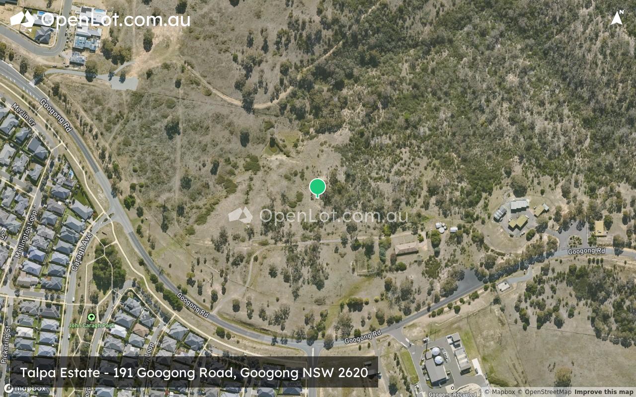 [Land for Sale] Talpa Estate, Googong | OpenLot