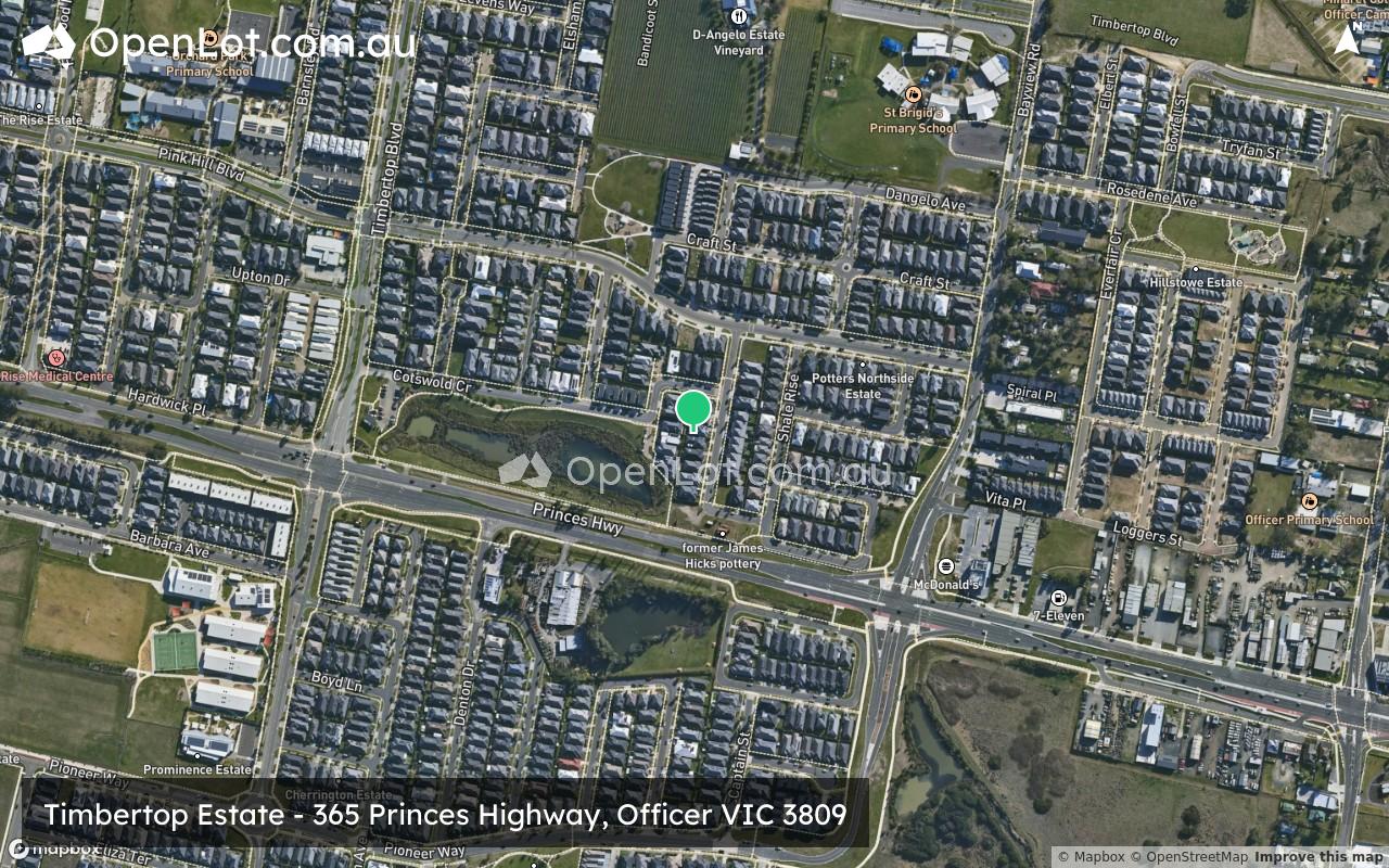 [Land for Sale] Timbertop Estate, Officer | OpenLot