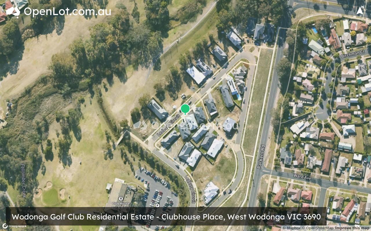 [Land for Sale] Wodonga Golf Club Residential Estate, West Wodonga ...